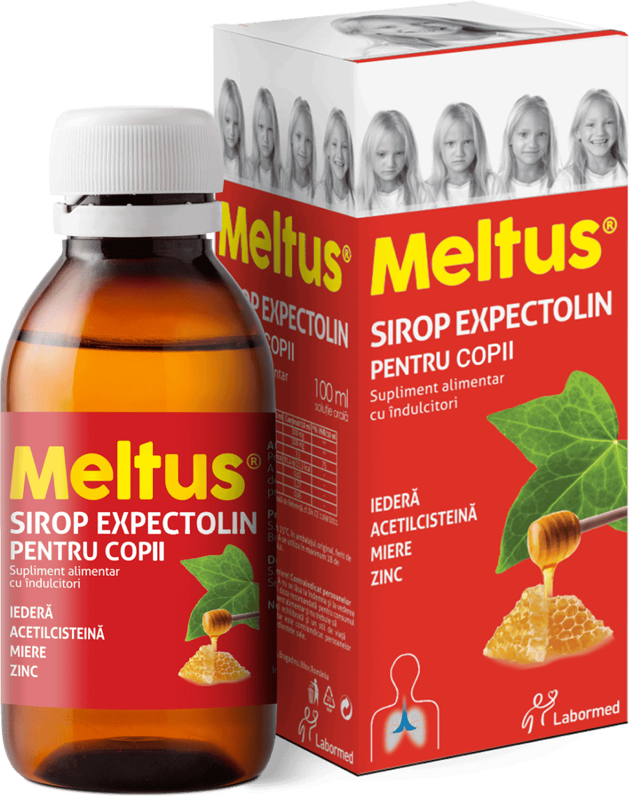 Meltus sirop Expectolin pentru copii recomandat în tusea productivă ...