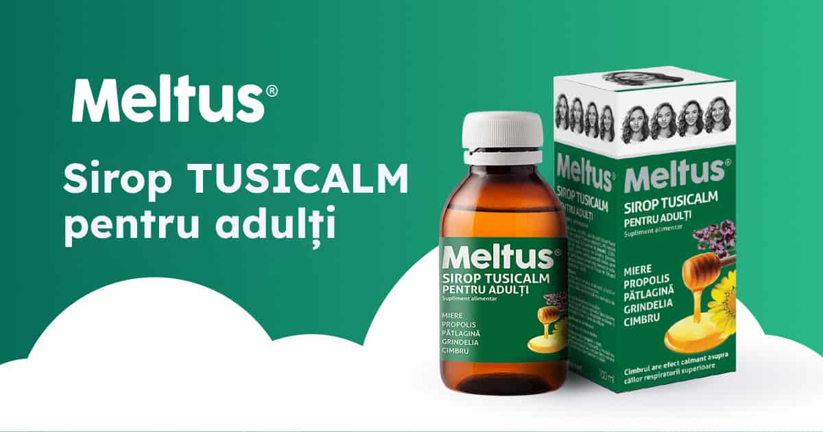 Prospect - Meltus sirop Tusicalm pentru adulți